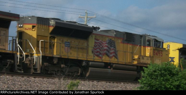 UP 8495, engineer's side